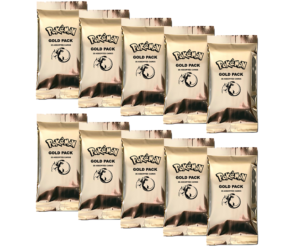 POKÉMON GOLD PACK – TCG Best Value Collectibles