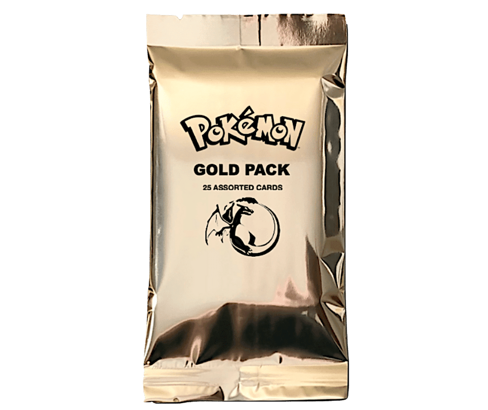Pokémon Gold Pack 25 Official TCG Cards Including GX, EX, VMAX, VSTAR ...