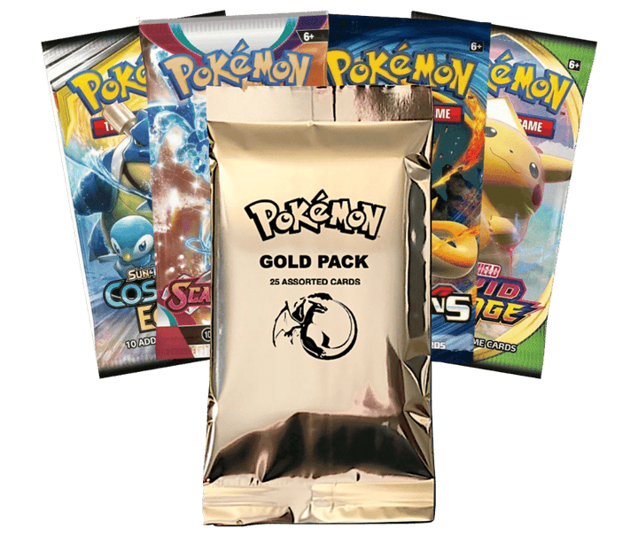 POKÉMON GOLD PACK – TCG Best Value Collectibles